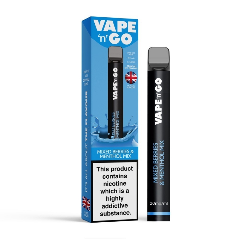 VAPE'N'GO BERRY MENTHOL MIX 20mg/ml